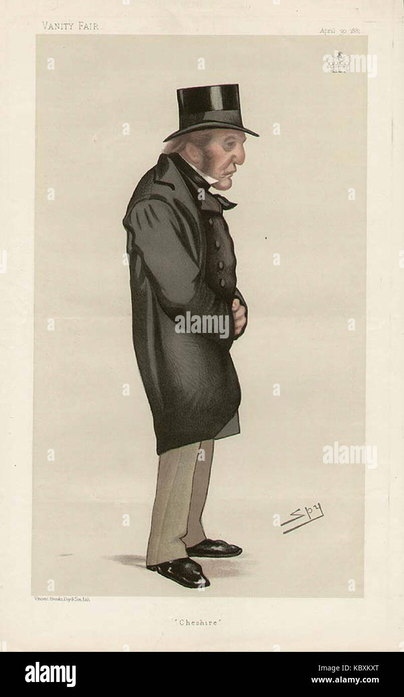 Lord Tollemache Vanity Fair 1881 04 30 Stock Photo - Alamy