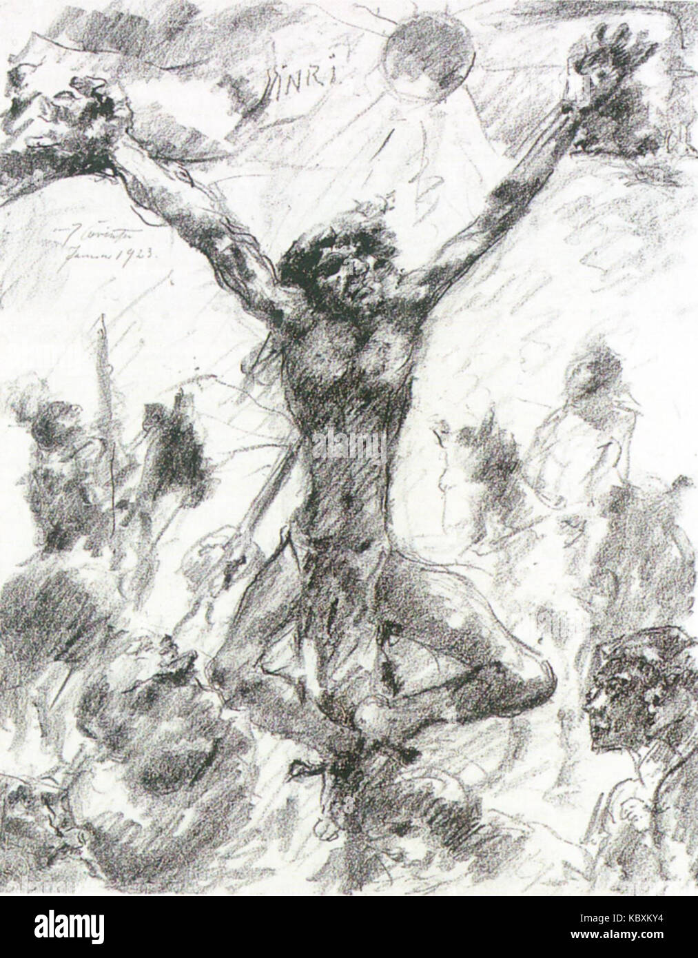 Corinth biblical expressionist painting hi-res stock photography and ...