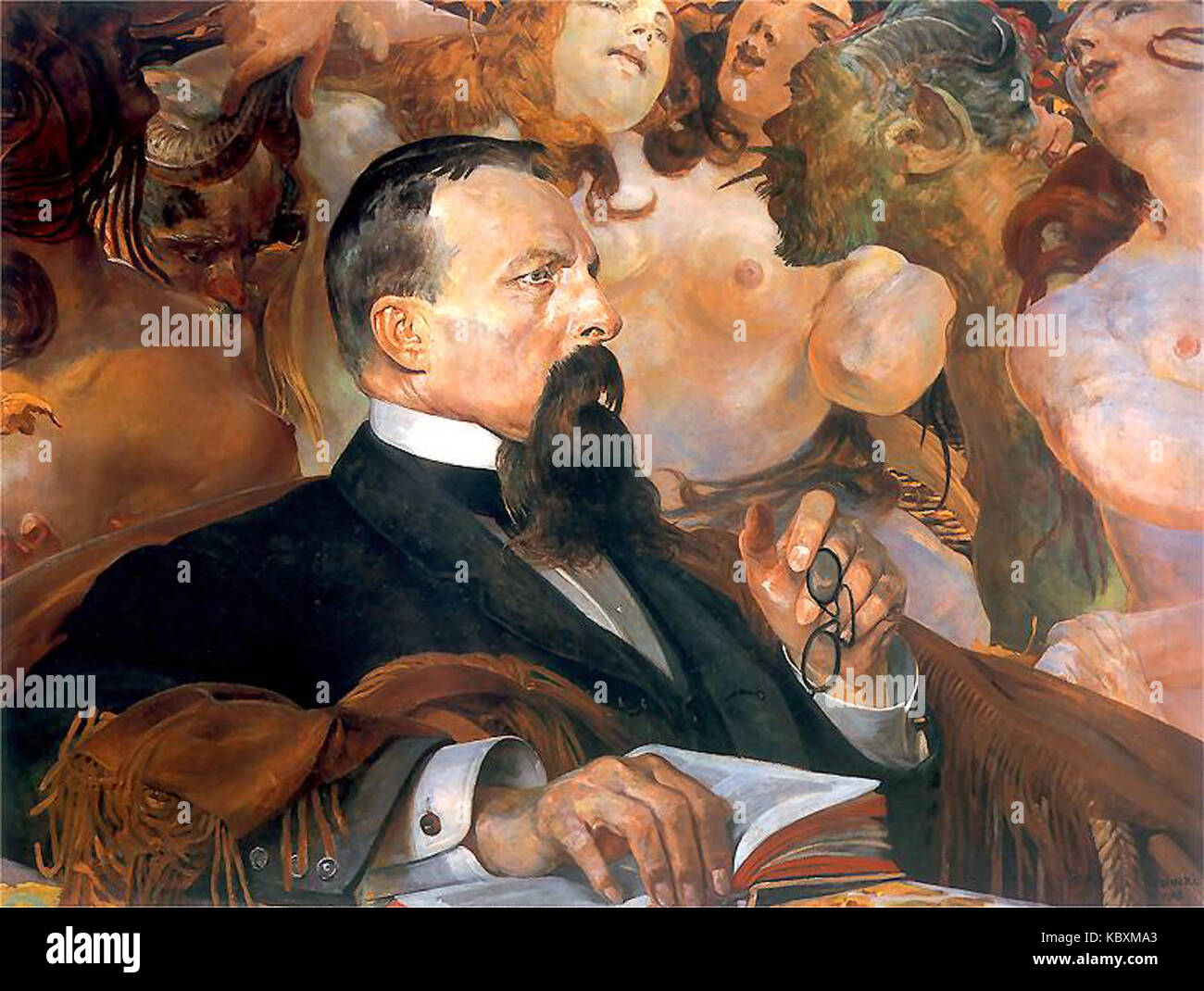 Malczewski Jacek Edward Raczynski Stock Photo - Alamy