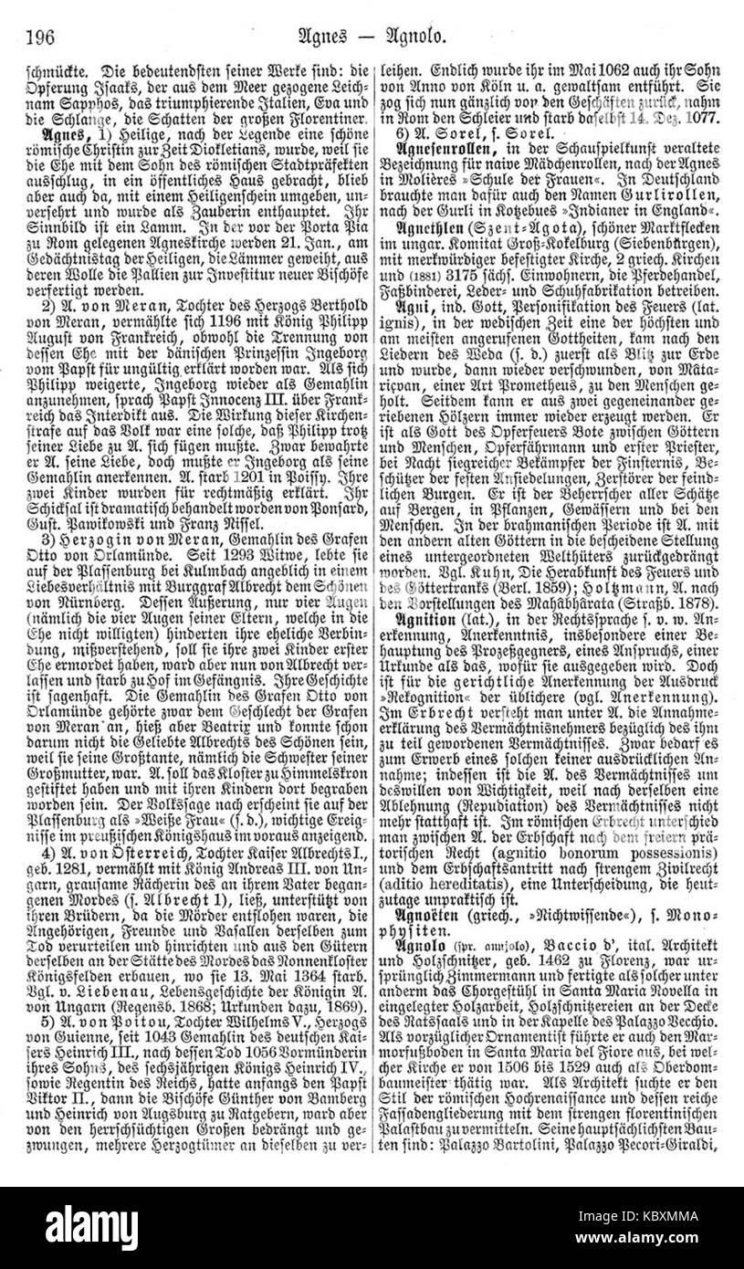 A page from *Meyers* lexicon, showcasing the informational and ...