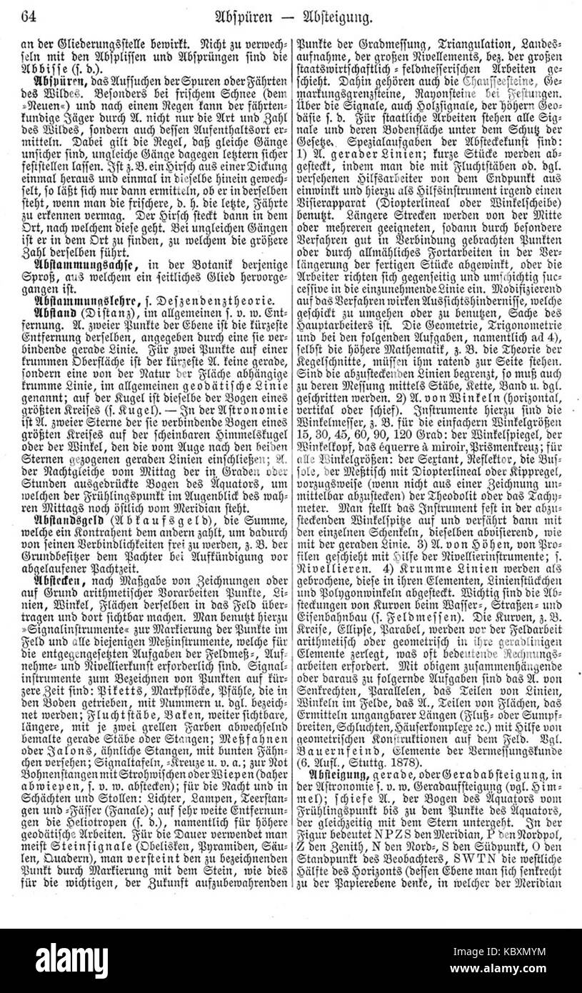 Meyers b1 s0064 Stock Photo - Alamy