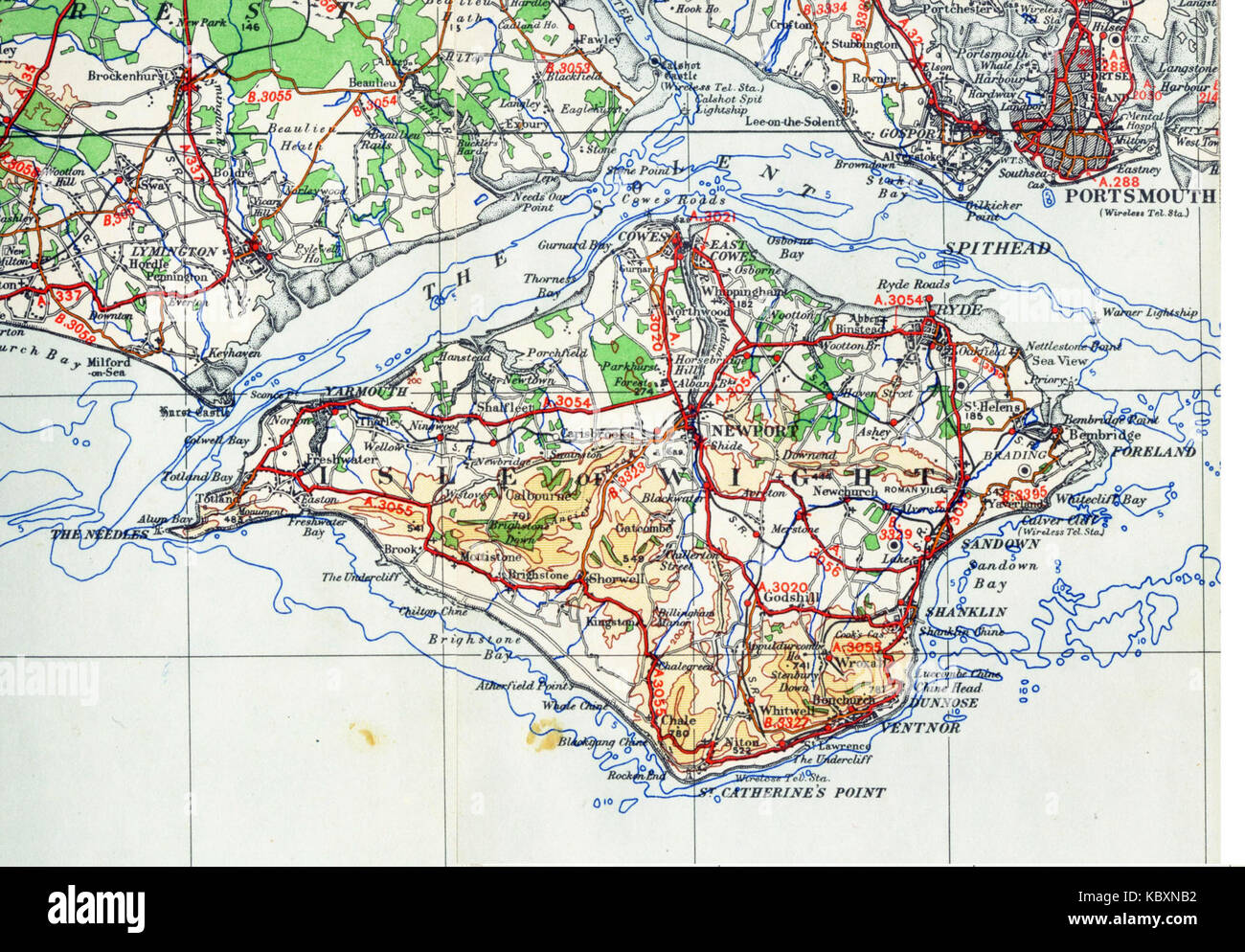 1940s uk map hi-res stock photography and images - Alamy