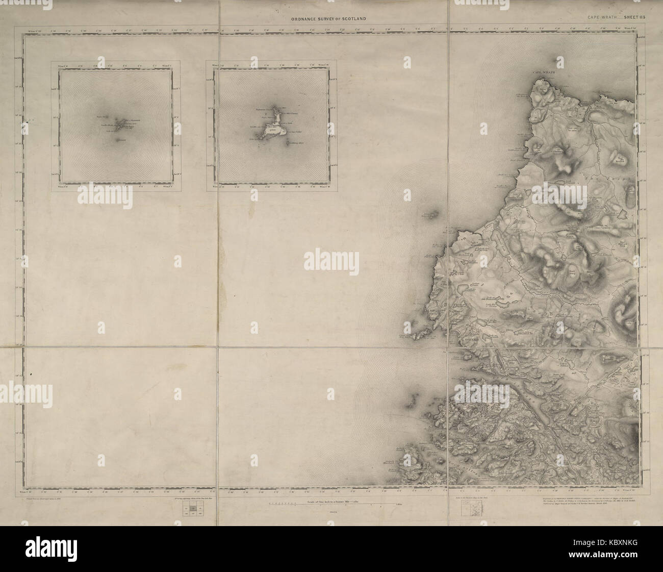 Os map scotland hi-res stock photography and images - Alamy