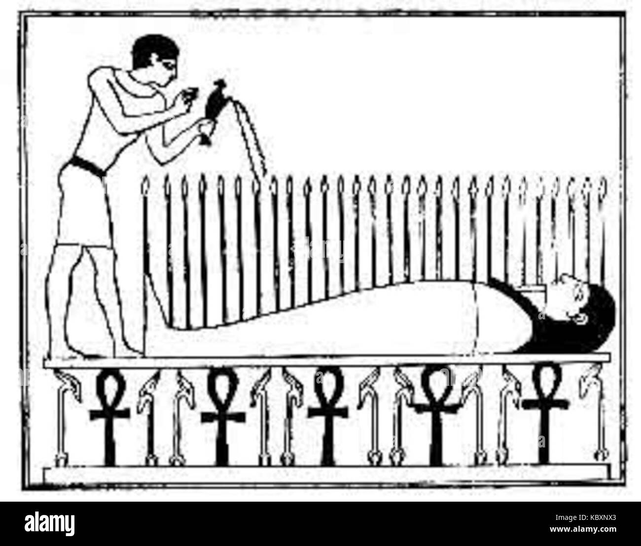 Family of osiris Black and White Stock Photos & Images - Alamy