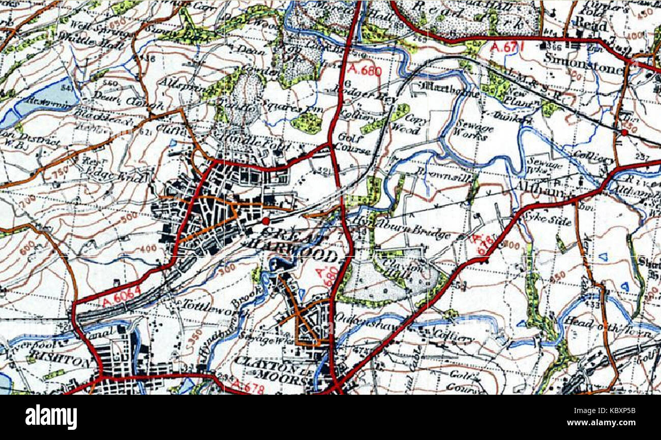 Old os map hi-res stock photography and images - Alamy