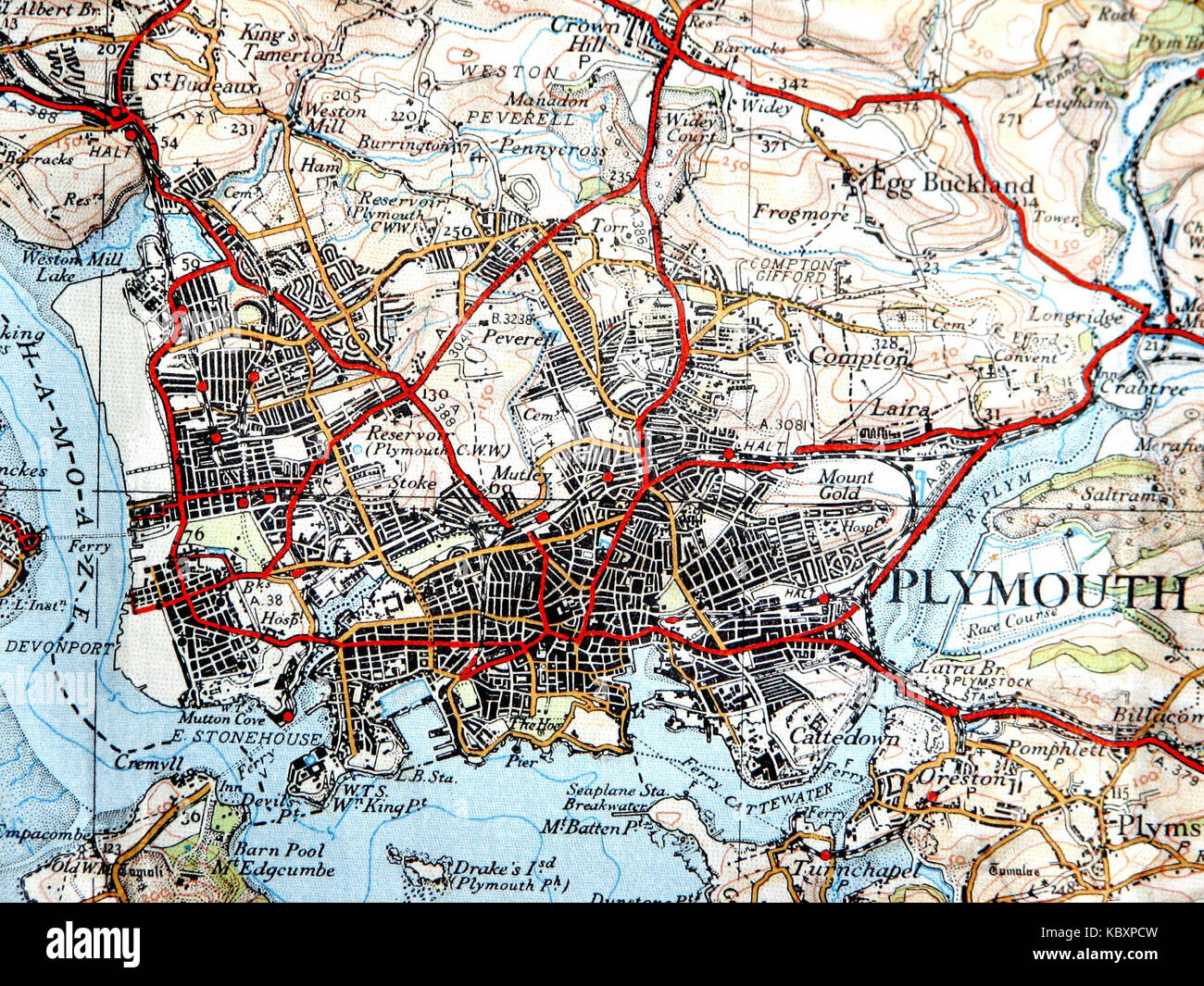 Plymouth OS 1 inch 1936 Stock Photo - Alamy