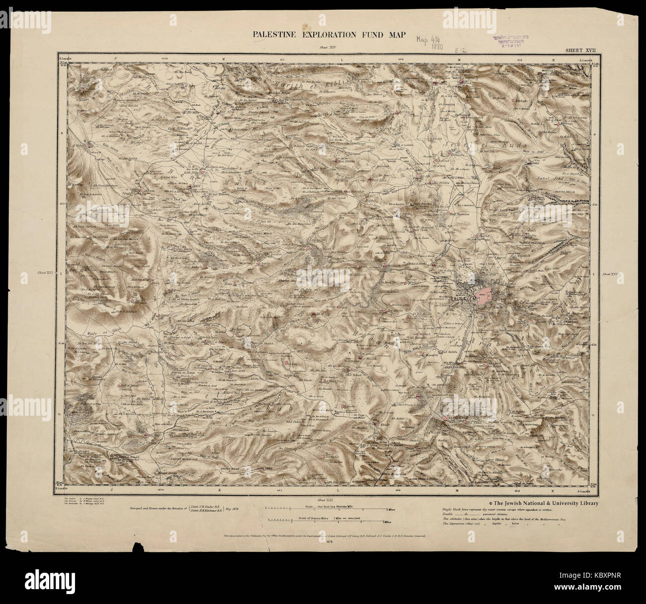 Palestine maps cartography geography palestine hi-res stock photography ...