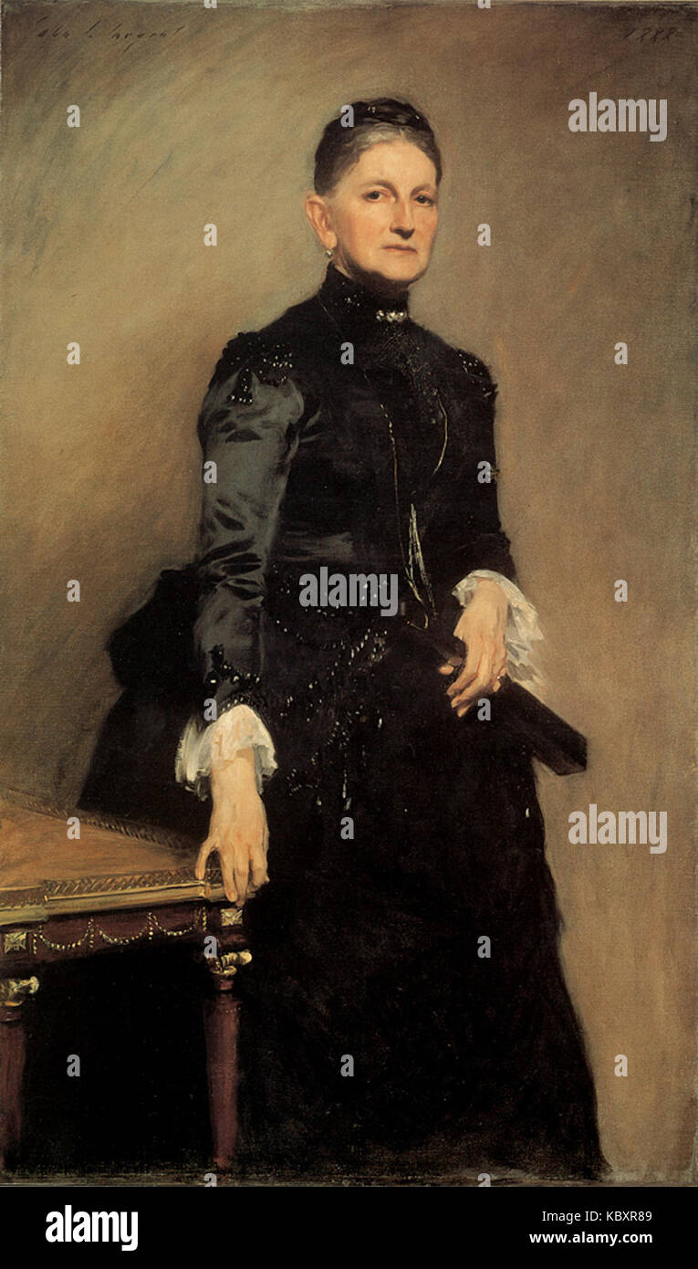Sargent Mrs Adrian Iselin Stock Photo - Alamy