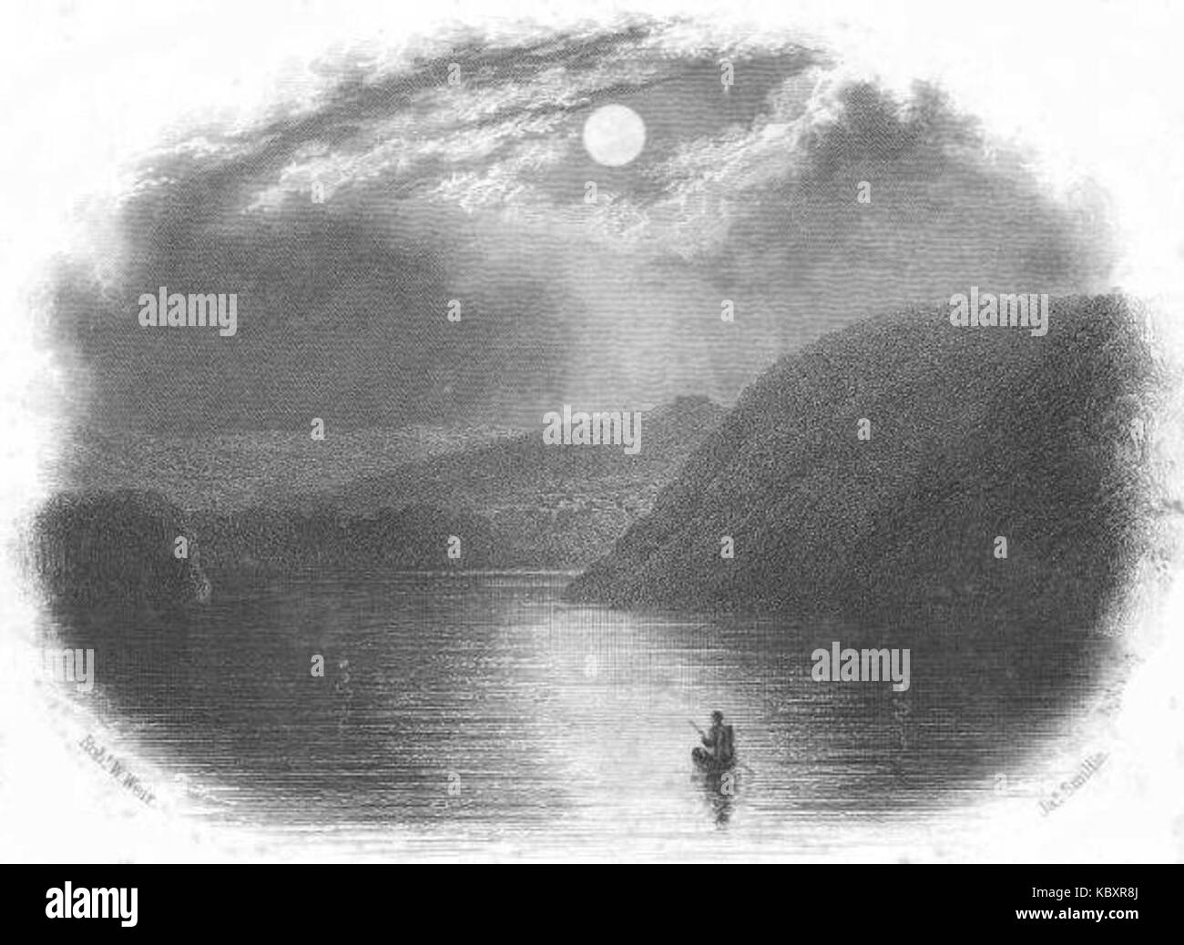 Sailing evening Black and White Stock Photos & Images - Alamy
