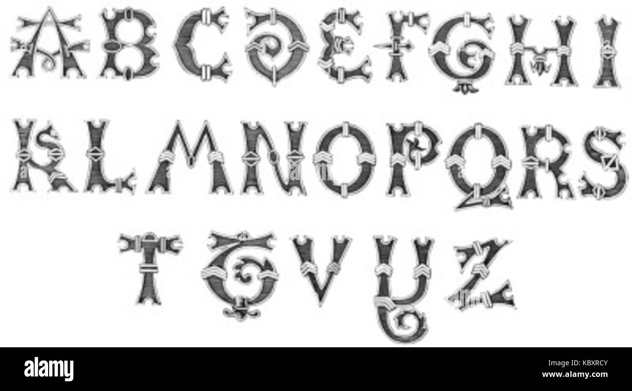Set of Letters from 16th Century. Henry the Eighth. MS Stock Photo - Alamy