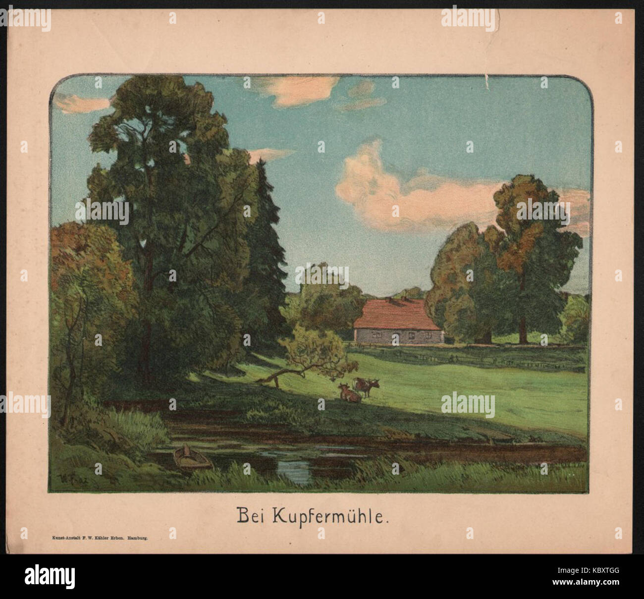 Wilhelm Feldmann Im Sachsenwald08 Stock Photo - Alamy