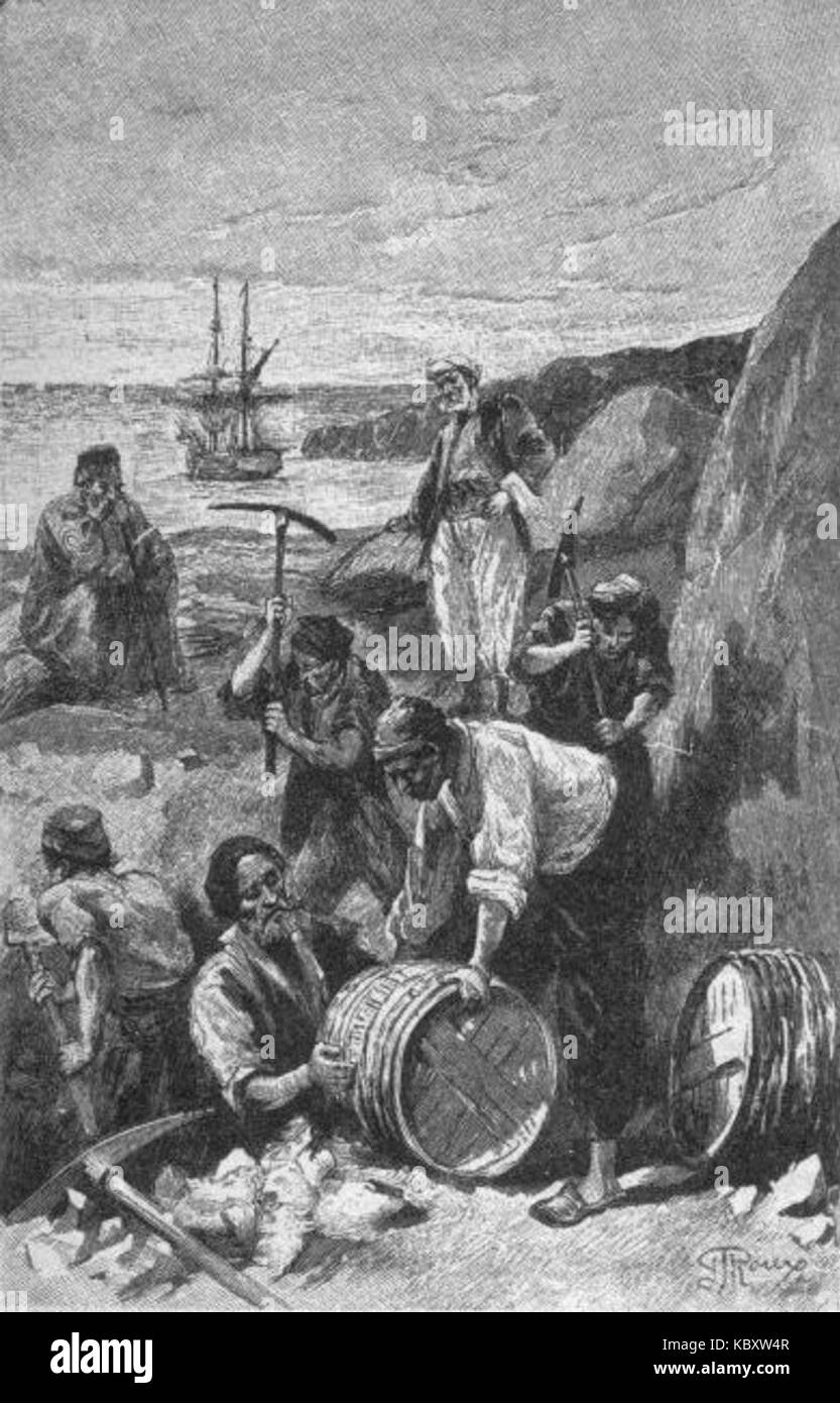 'The Wonderful Adventures of Captain Antifer' by George Roux 08 Stock ...