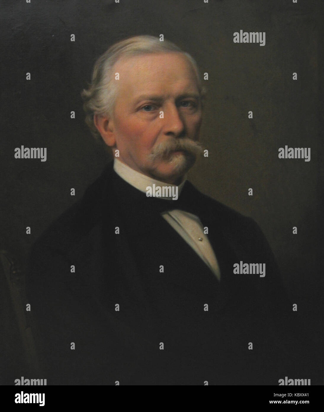 Portrait of Carl Weber by Heinrich Windhausen 1889 Stock Photo - Alamy