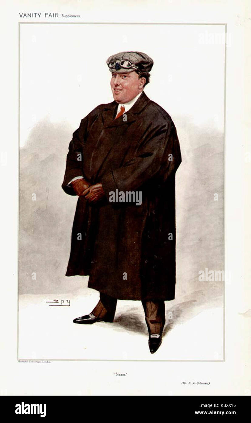 Frederic Abernethy Coleman, Vanity Fair, 1907 11 06 Stock Photo - Alamy
