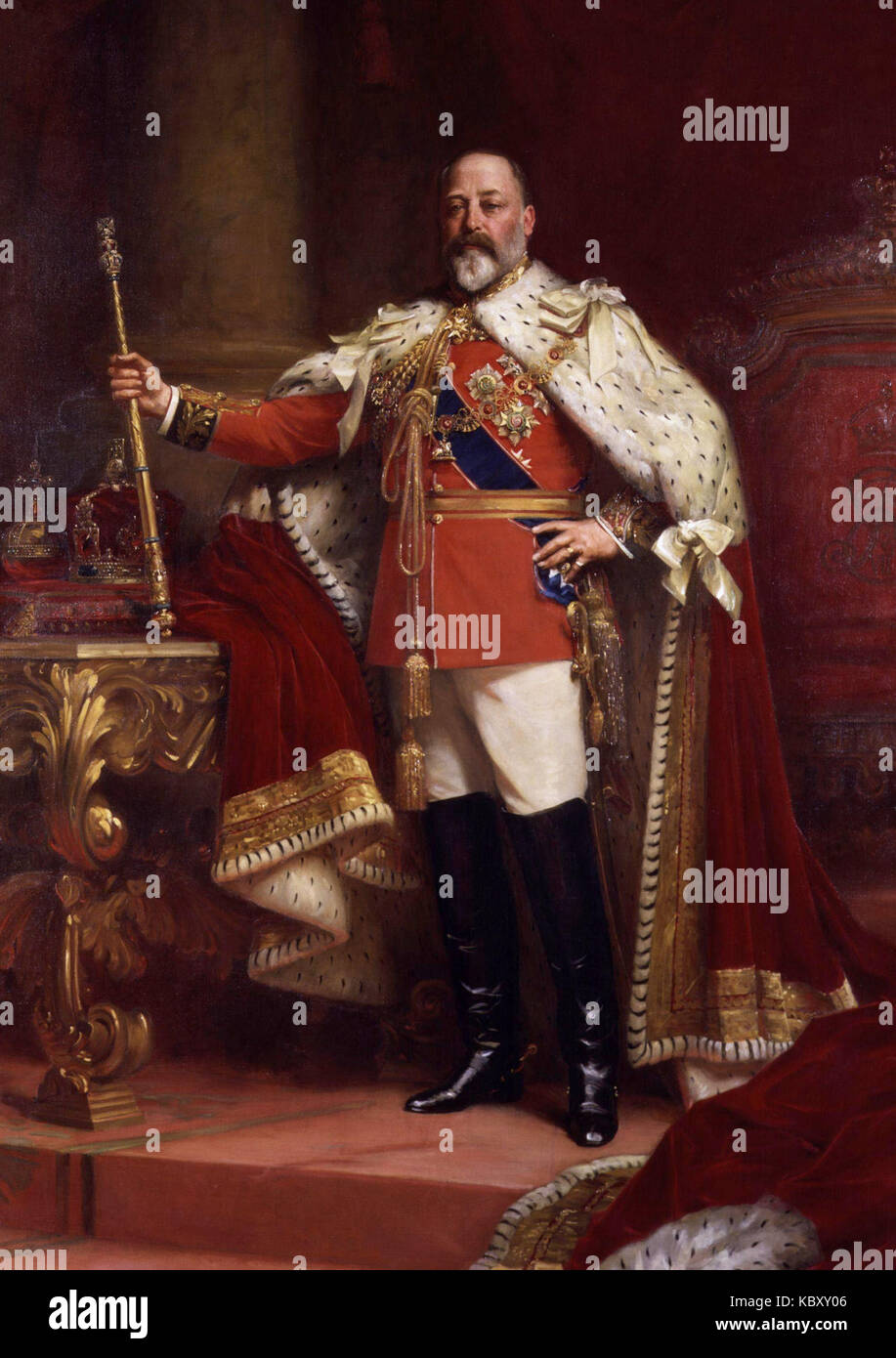 King edward vii portrait hi-res stock photography and images - Alamy