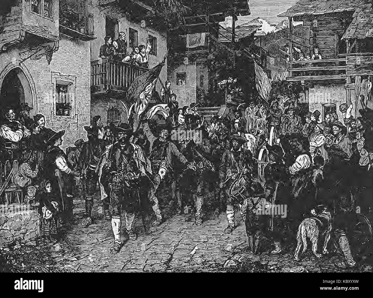 Ridpath Uprising in Tyrol Stock Photo - Alamy