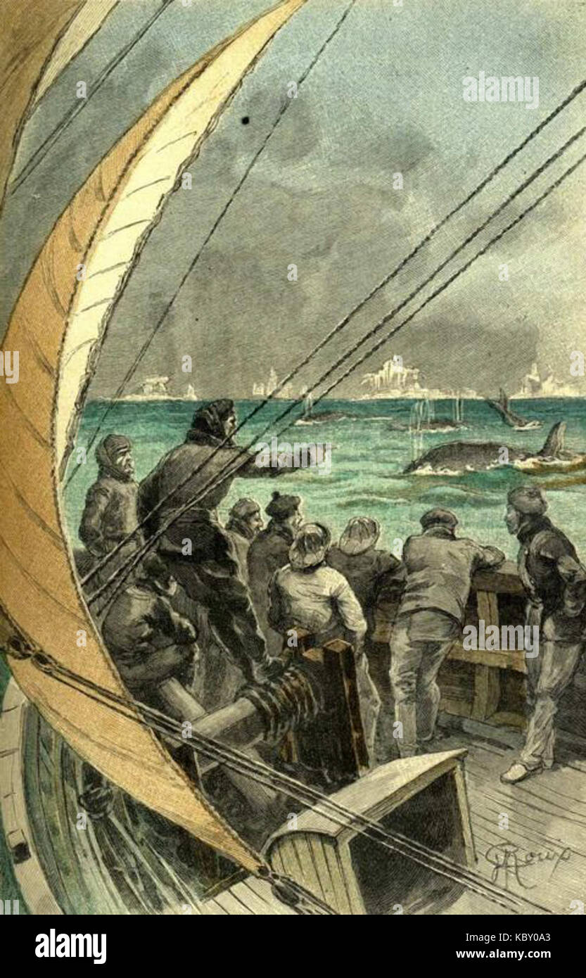 'The Sphinx of the Ice Fields' by George Roux 26 Stock Photo - Alamy