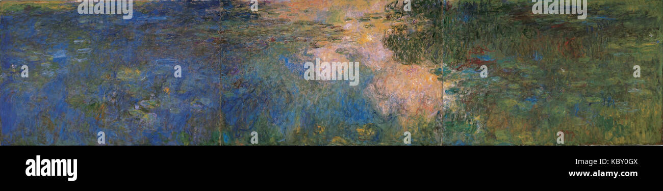 Claude Monet The Water lily Pond Stock Photo - Alamy