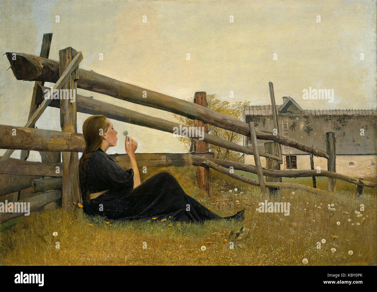 L.A. Ring's 'In the Month of June' depicts a scene from early summer ...