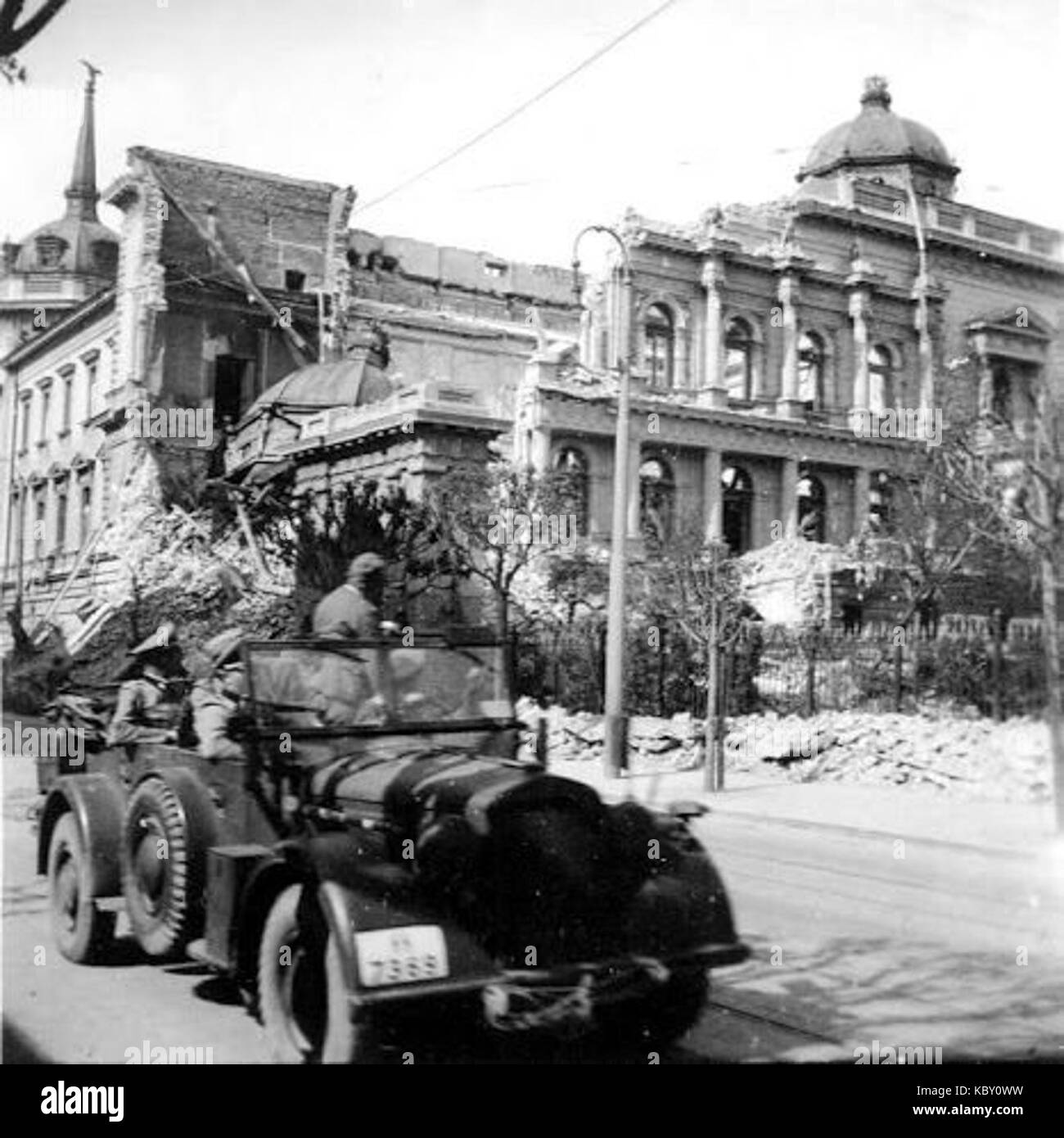 Bombardovanje Beograda 15 Stock Photo - Alamy