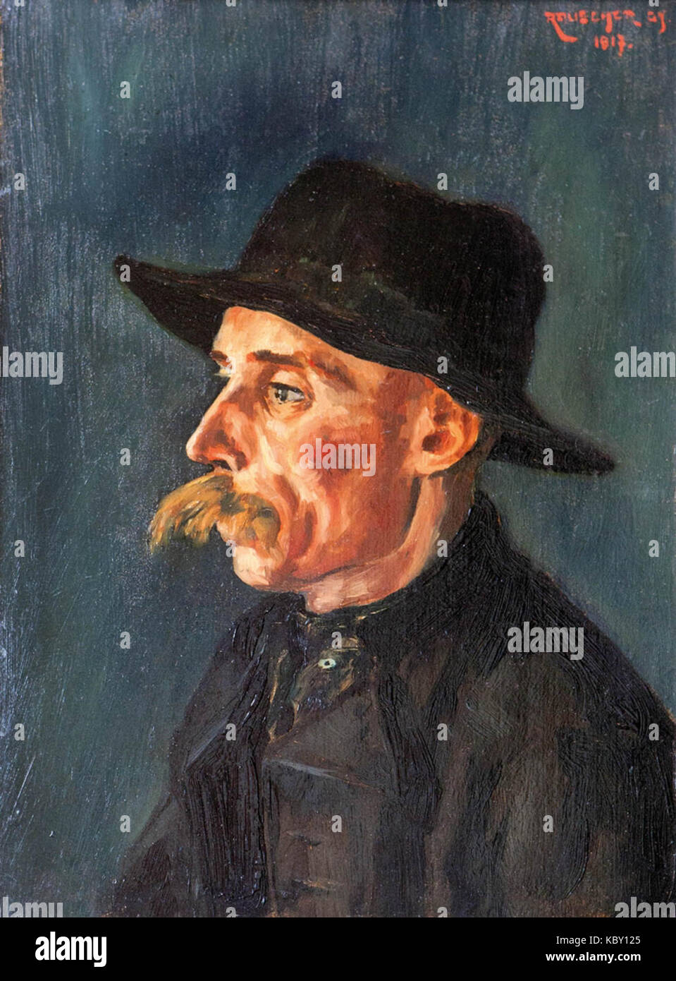 Rauscher Great mustache Stock Photo - Alamy