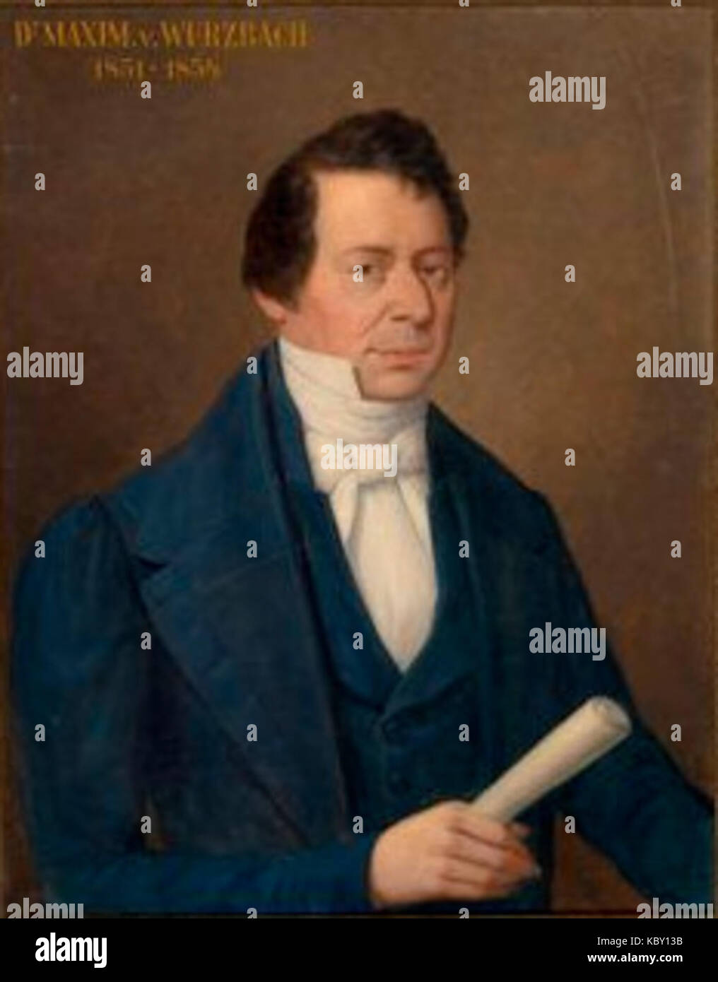 Heinrich Wettach Dr. Maksim Wurzbach Stock Photo - Alamy