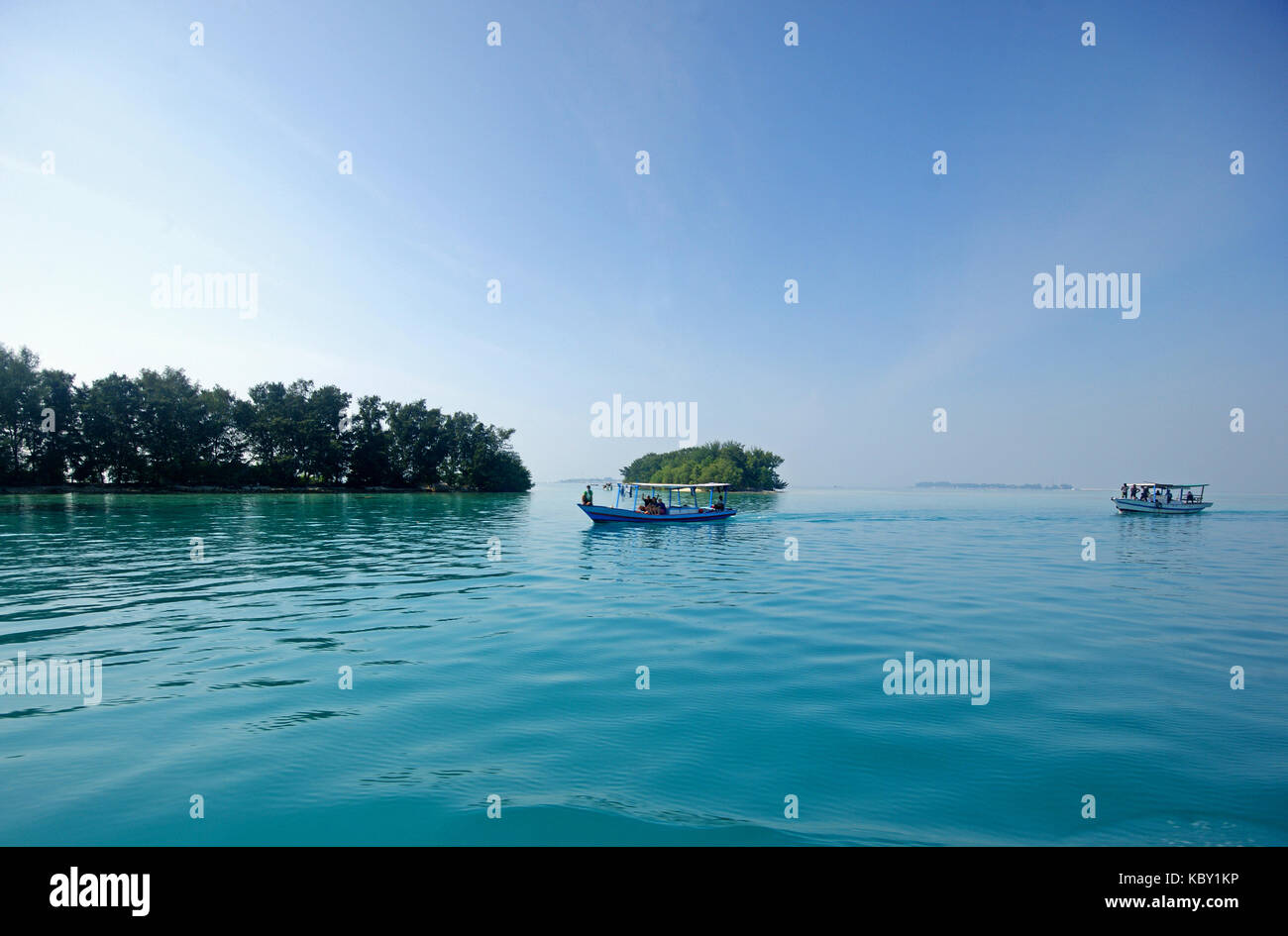 Pulau Air, Pramuka Island, Kepulauan Seribu, Jakarta, Indonesia Stock ...
