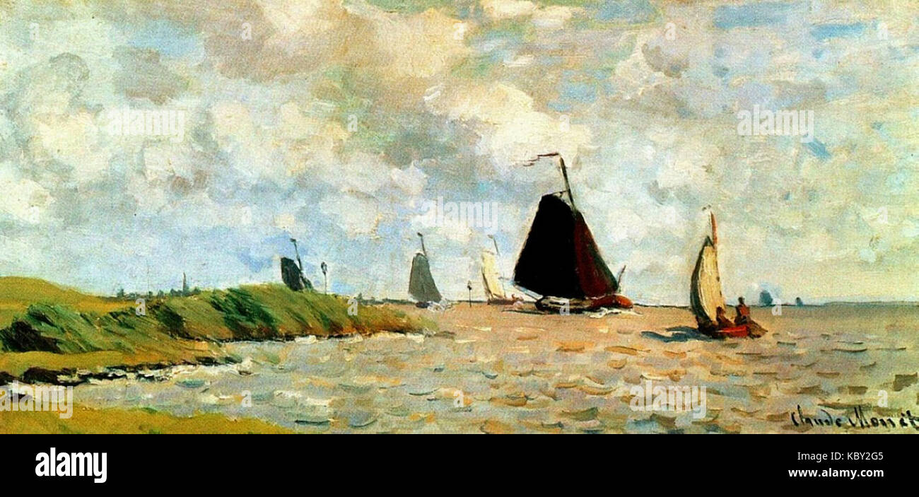 Painting claude monet from hi-res stock photography and images - Alamy