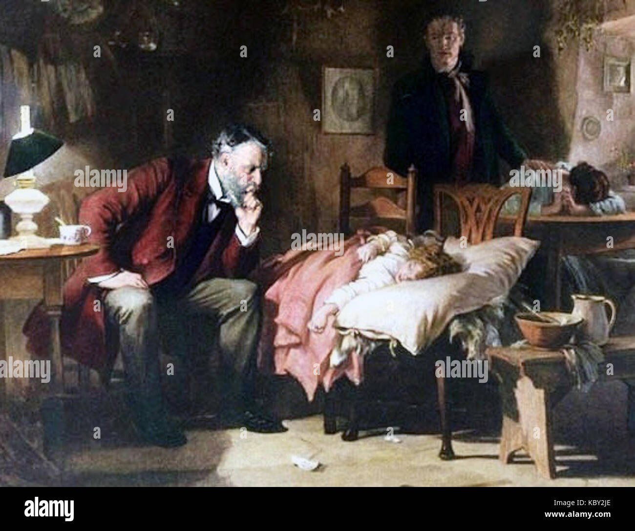 The doctor luke fildes hi-res stock photography and images - Alamy
