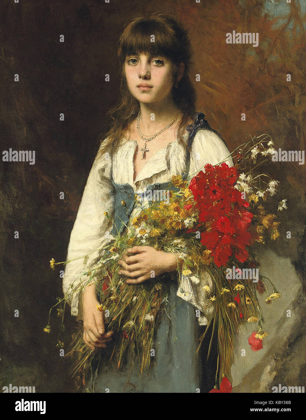 Alexej Alexejewitsch Harlamoff Russian 18401925 Summertime Stock Photo ...