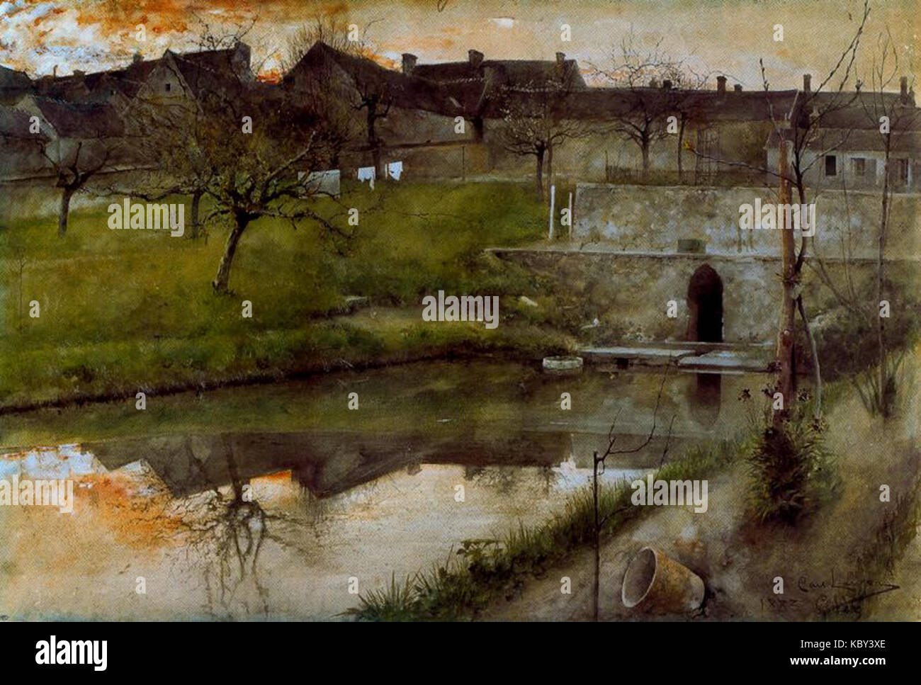 Carl larsson drawing hi-res stock photography and images - Alamy