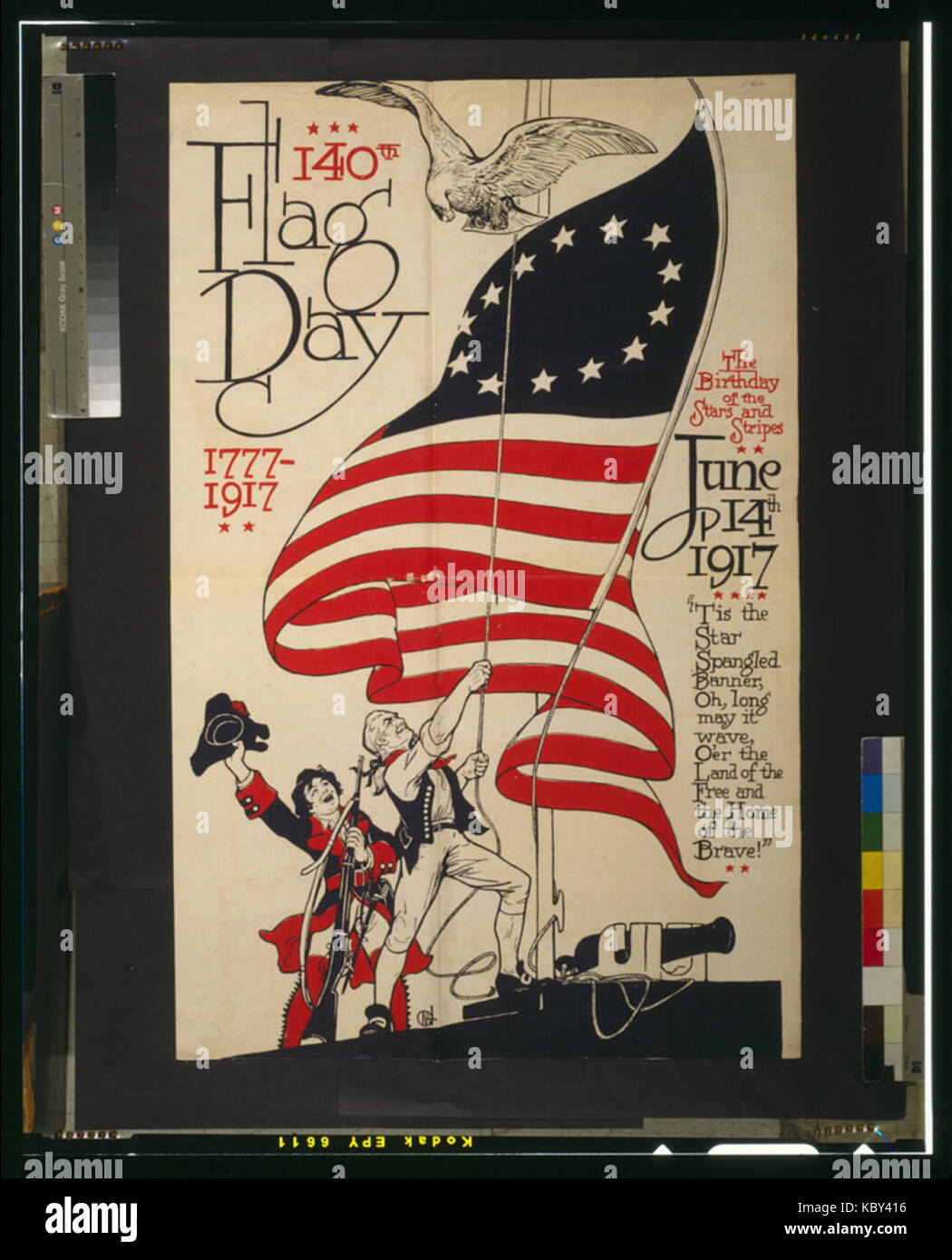 The 140th Flag Day commemorates the adoption of the American flag in ...