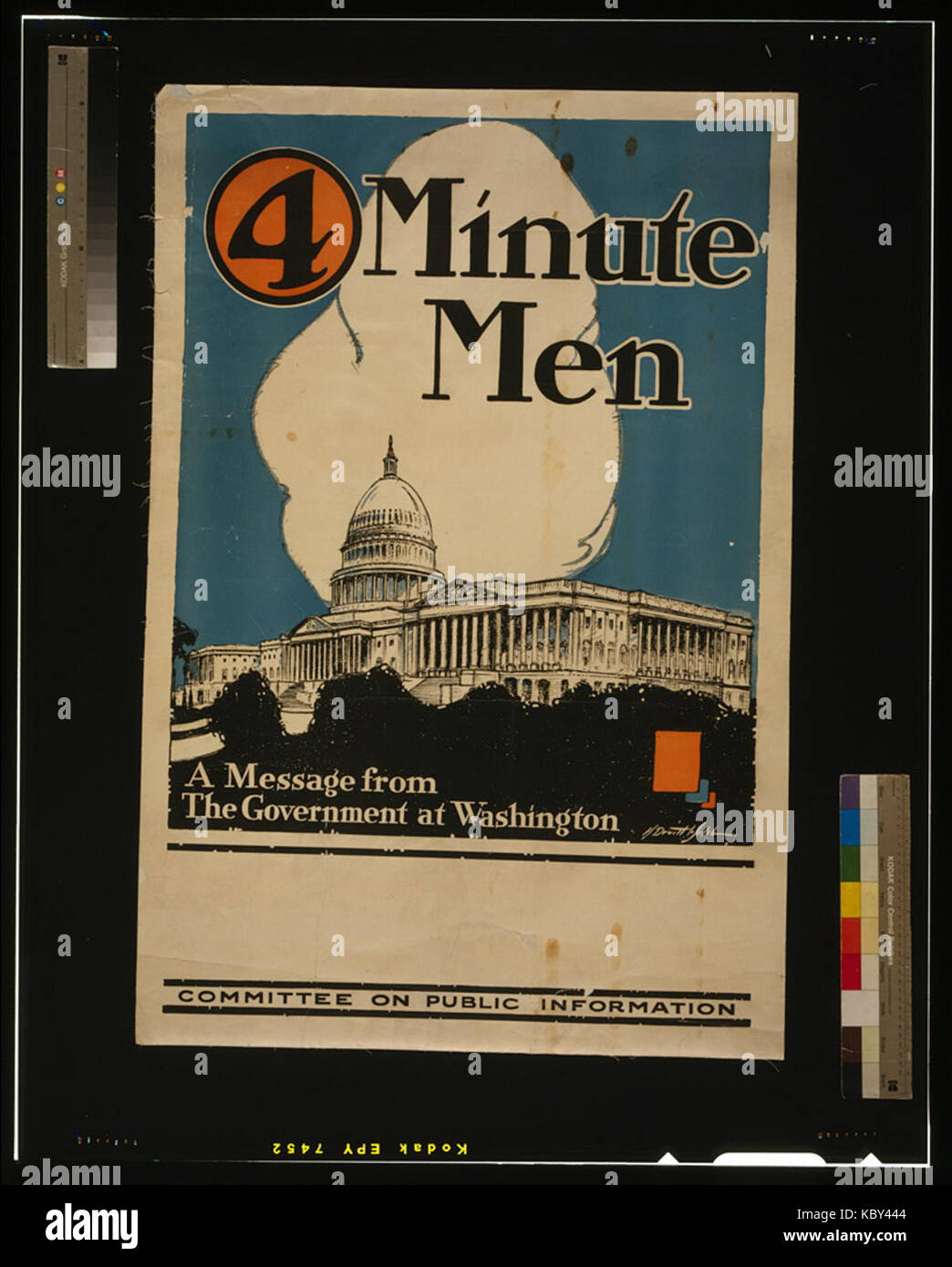 4 minute men, a message from the government at Washington ...