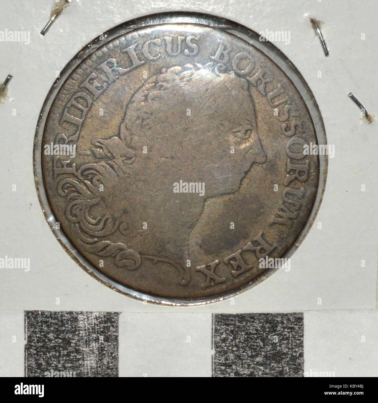 1769 1 3 Reichsthaler Coin Stock Photo - Alamy