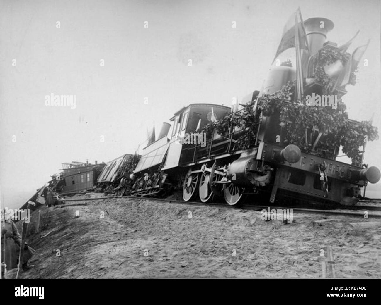 Borki train disaster 0 Stock Photo - Alamy