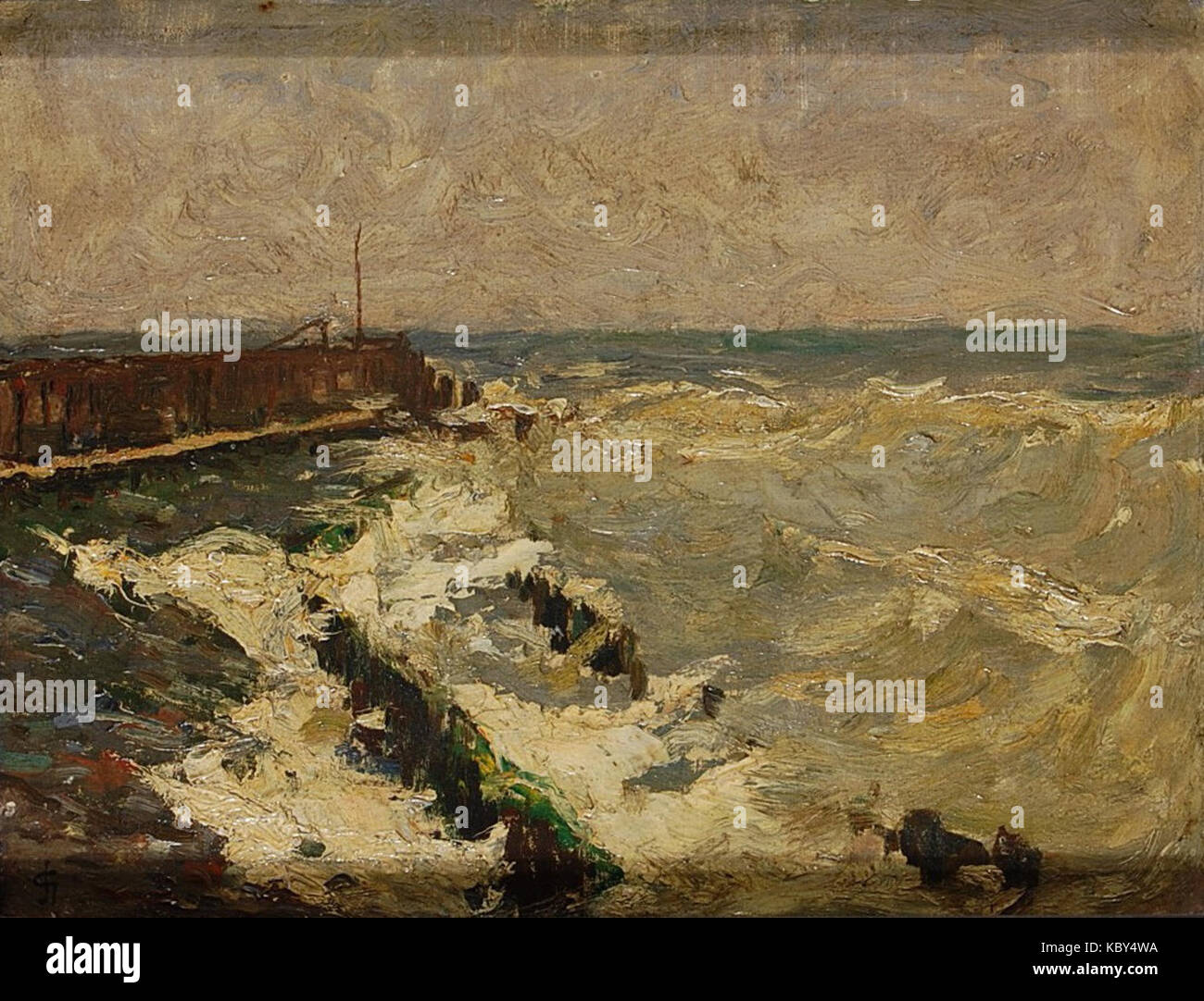 Storm van 's Gravesande Schelde Stock Photo - Alamy