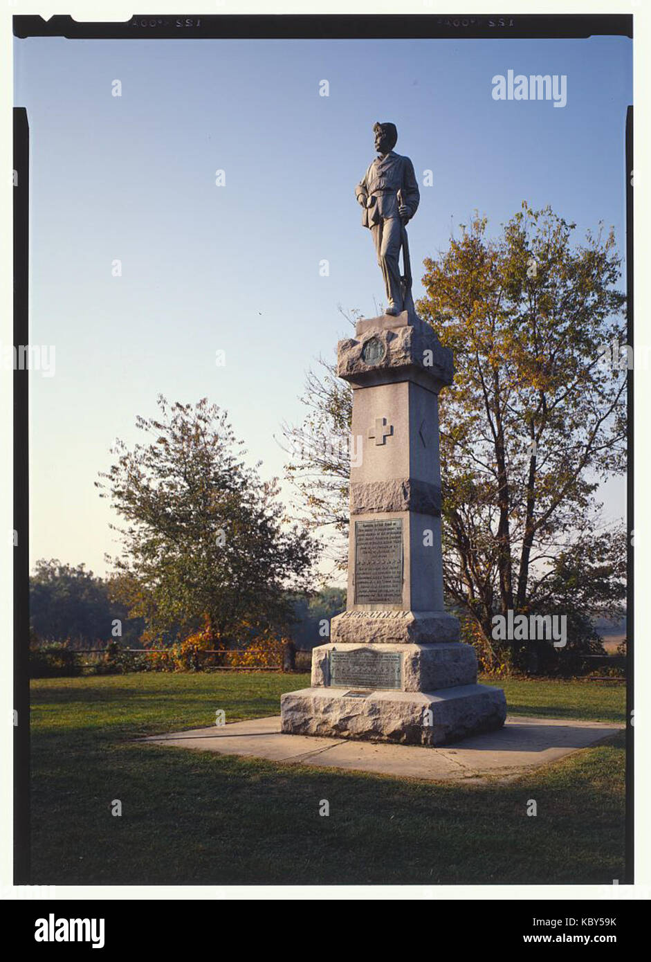 14th Regiment New Jersey Volunteer Infantry Monument 361633cv Stock ...