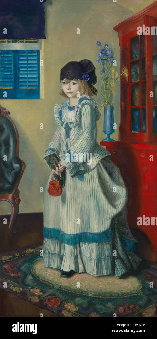 Lady Jean by George Wesley Bellows 1924 Stock Photo - Alamy