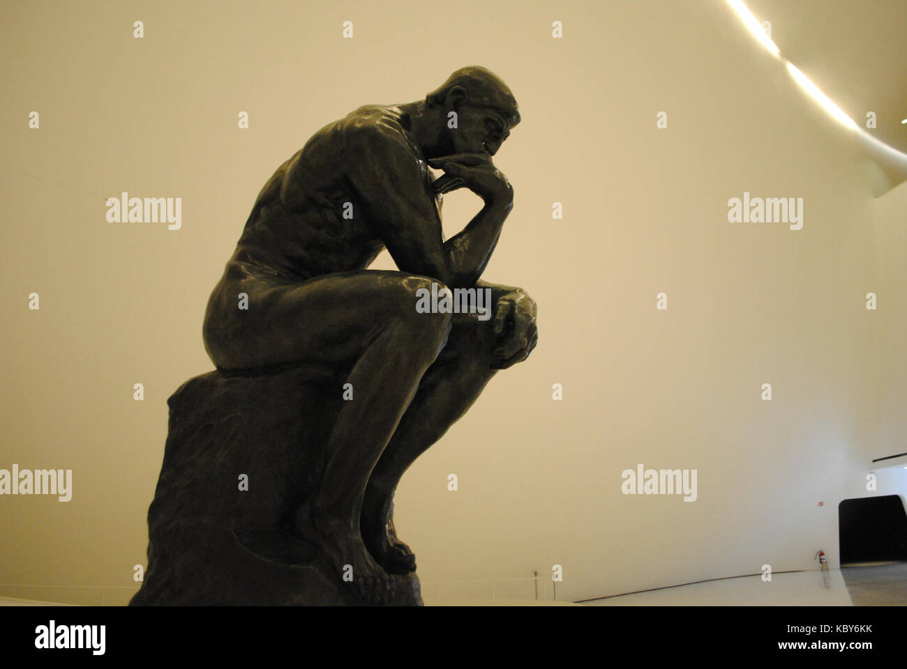 Auguste Rodin The thinker 01 Stock Photo - Alamy