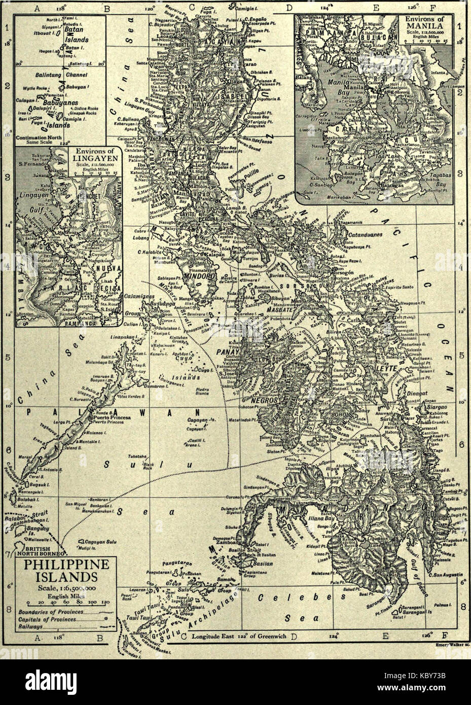 Philippine islands map hi-res stock photography and images - Alamy