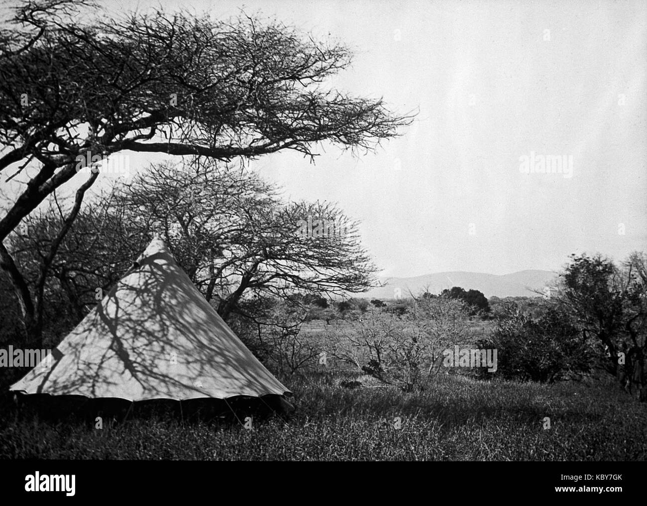 Dellaguffa camp, Ubombo Wellcome L0022675 Stock Photo - Alamy
