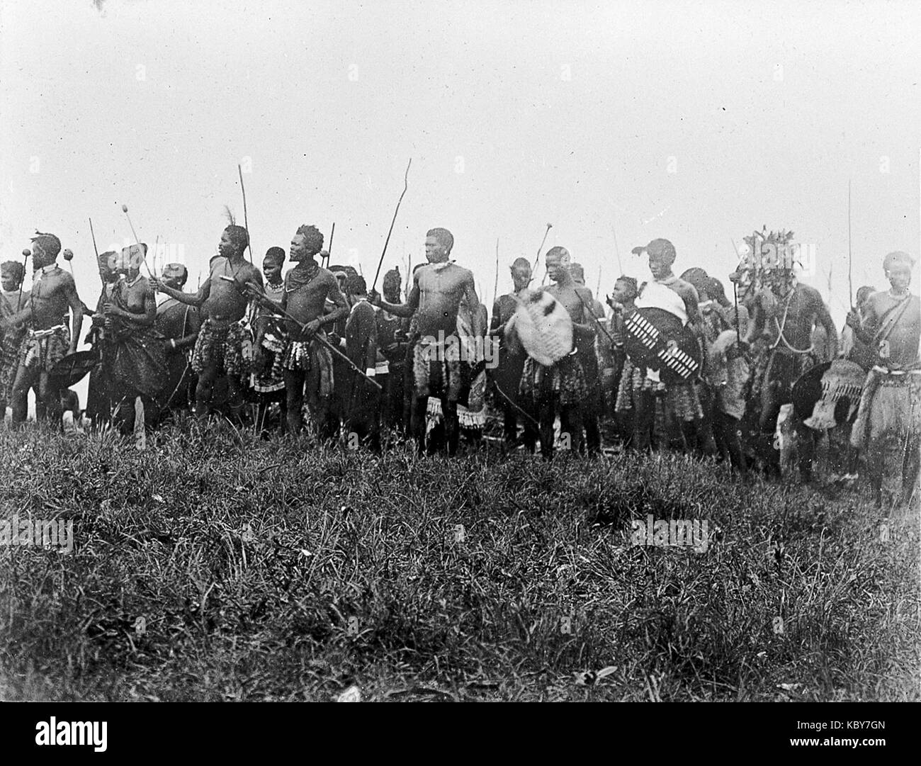 Native dance, Ubombo Wellcome L0022677 Stock Photo - Alamy