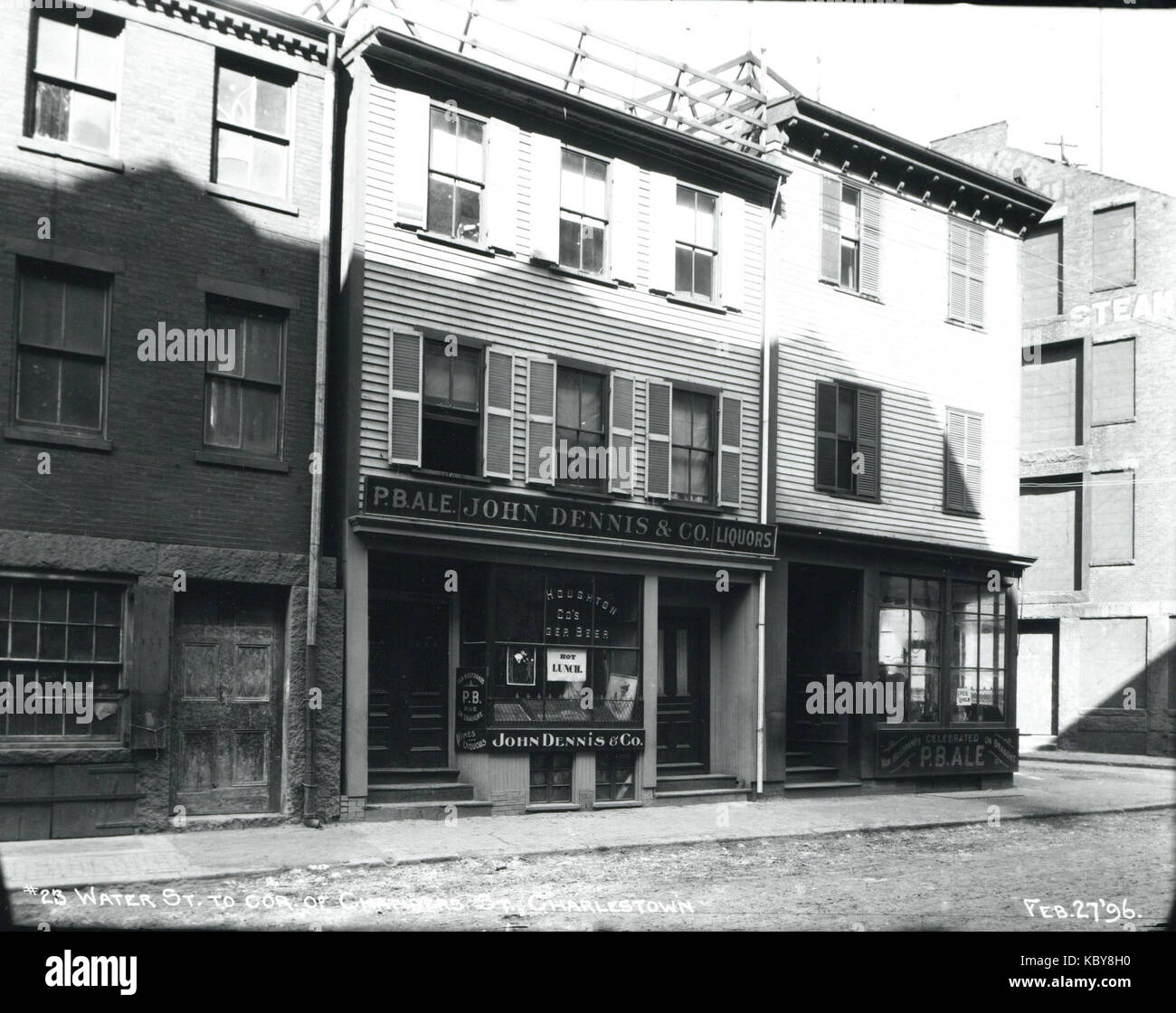 23 Water Street to corner of Chambers Street, Charlestown (14487684563 ...