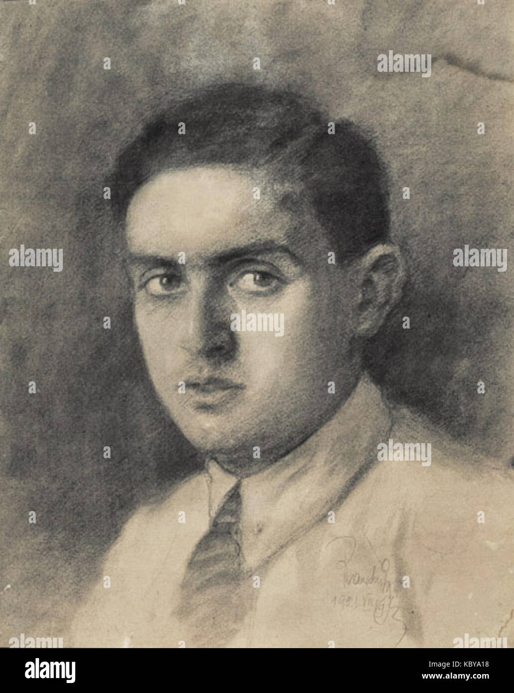 Rauscher Self portrait Stock Photo - Alamy