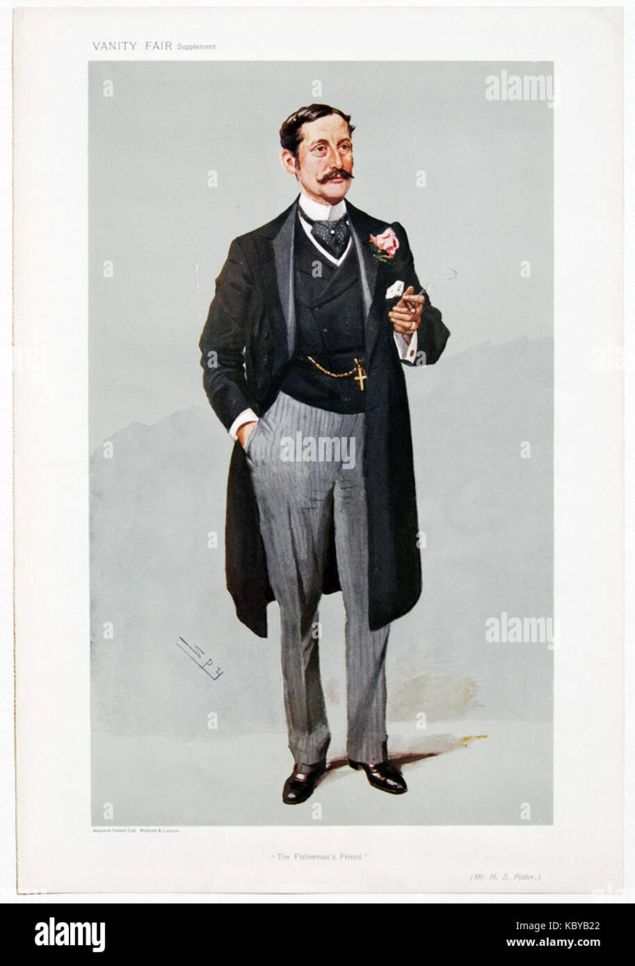 Harry Foster, Vanity Fair, 24 July 1907 Stock Photo - Alamy