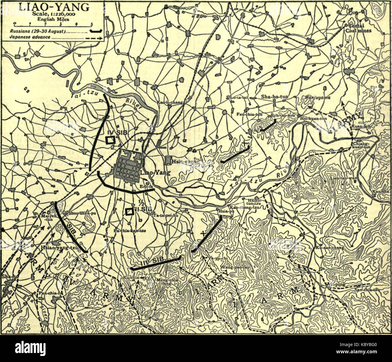 Russo japanese war map hi-res stock photography and images - Alamy