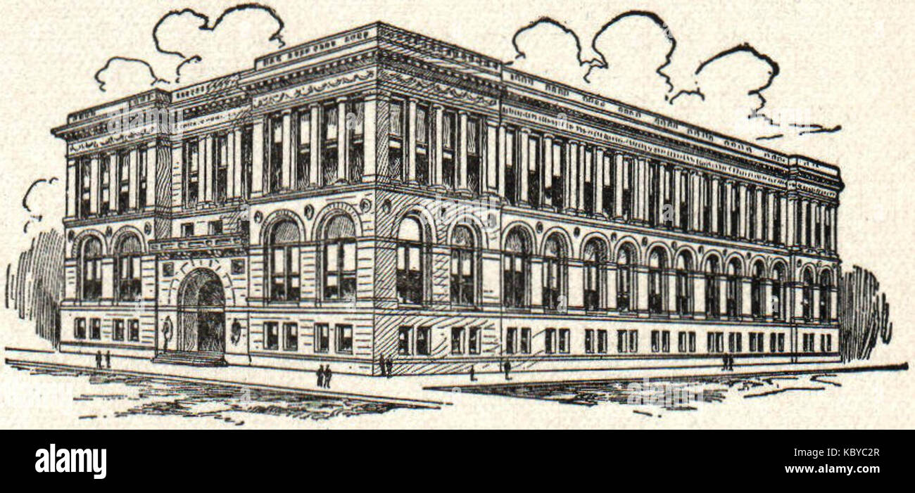 Chicago Public Library History High Resolution Stock Photography and ...