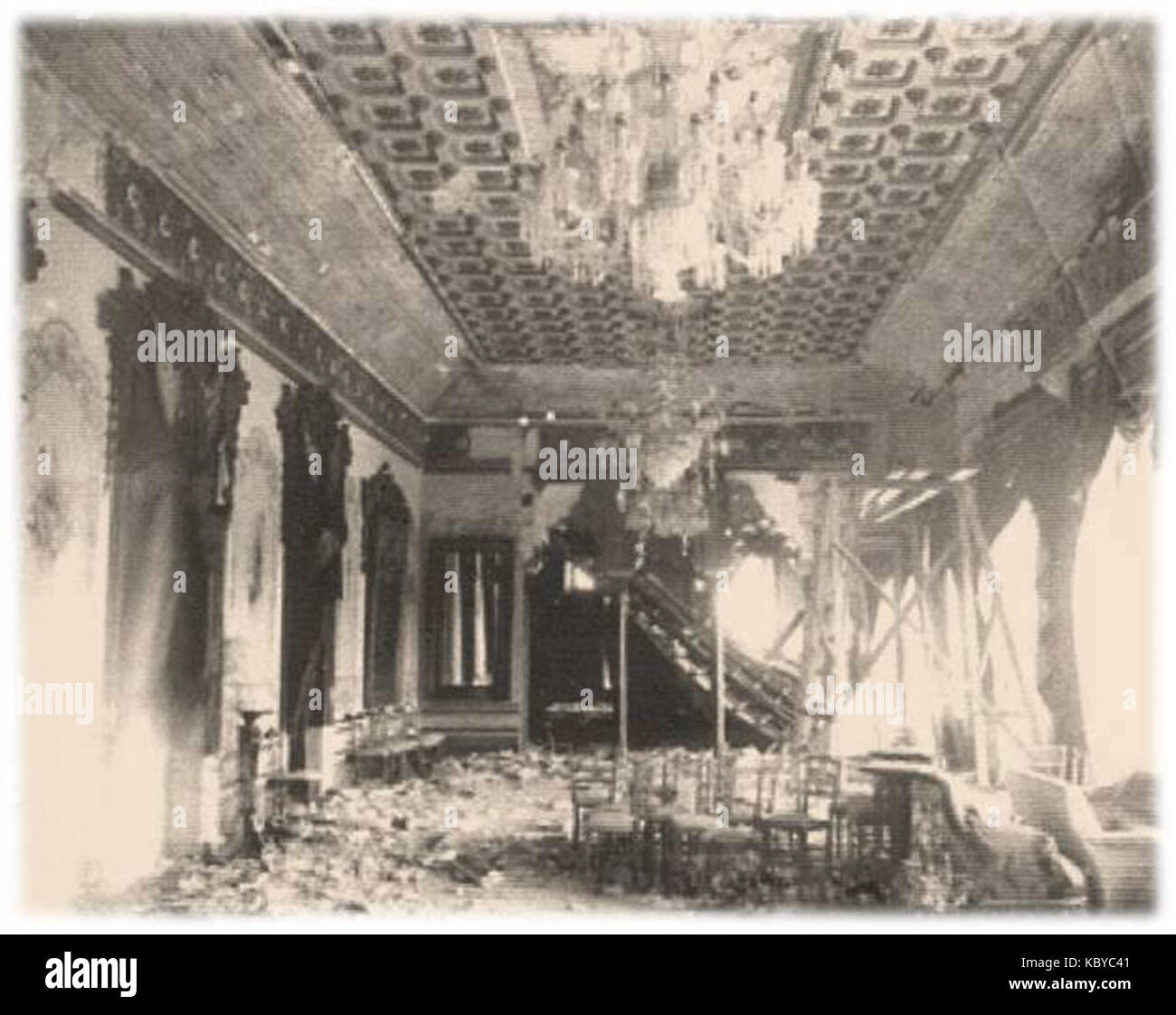 This image is of Palacio Reyna Barrios, a prominent historical building ...