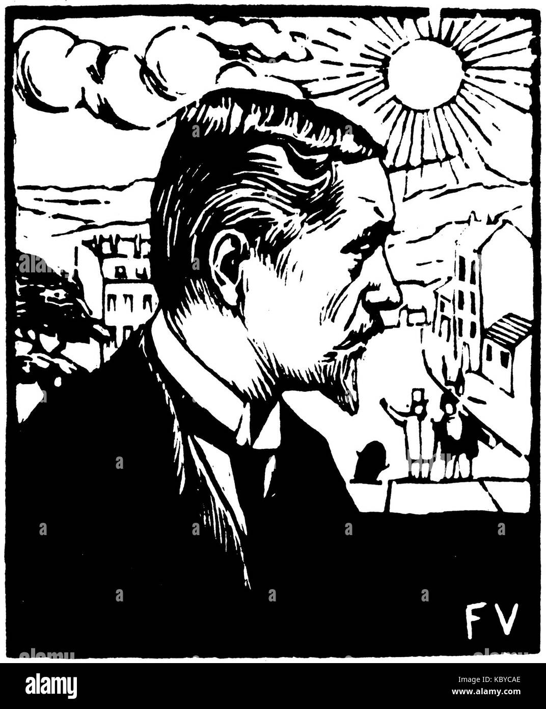 Felix valloton 1891 Stock Photo - Alamy