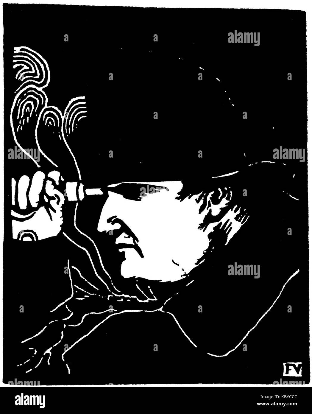 This image depicts Napoleon Bonaparte from 1897, capturing a historical ...